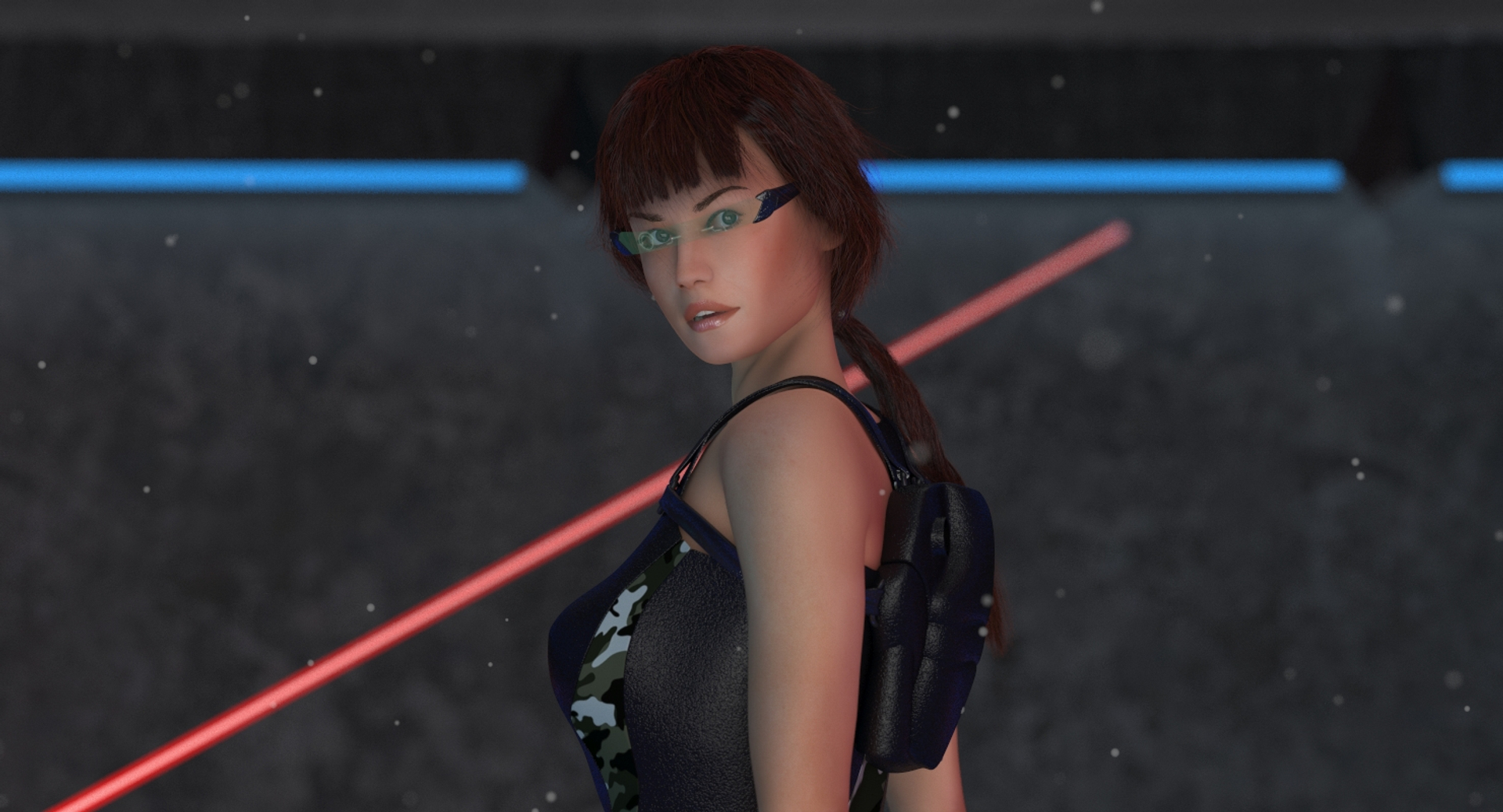 Sci-fi Lara Body Woman 3D - TurboSquid 1159701