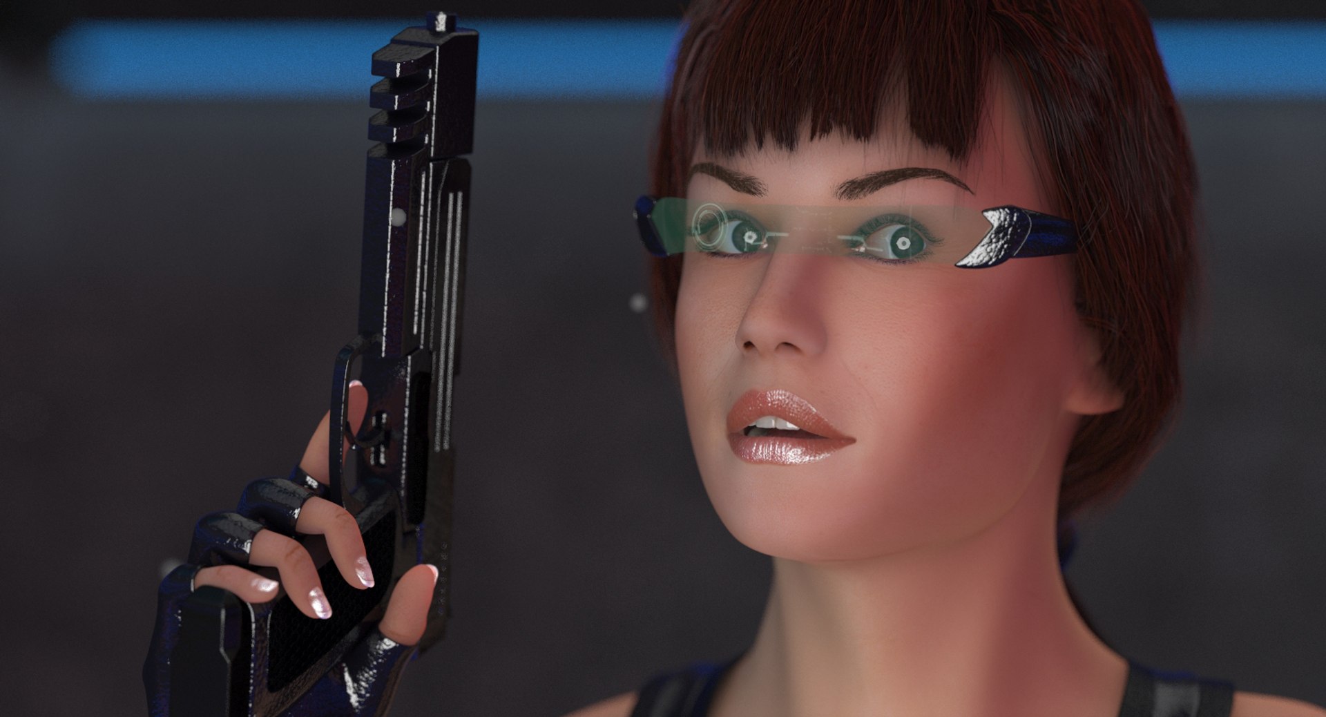 Sci-fi Lara Body Woman 3D - TurboSquid 1159701