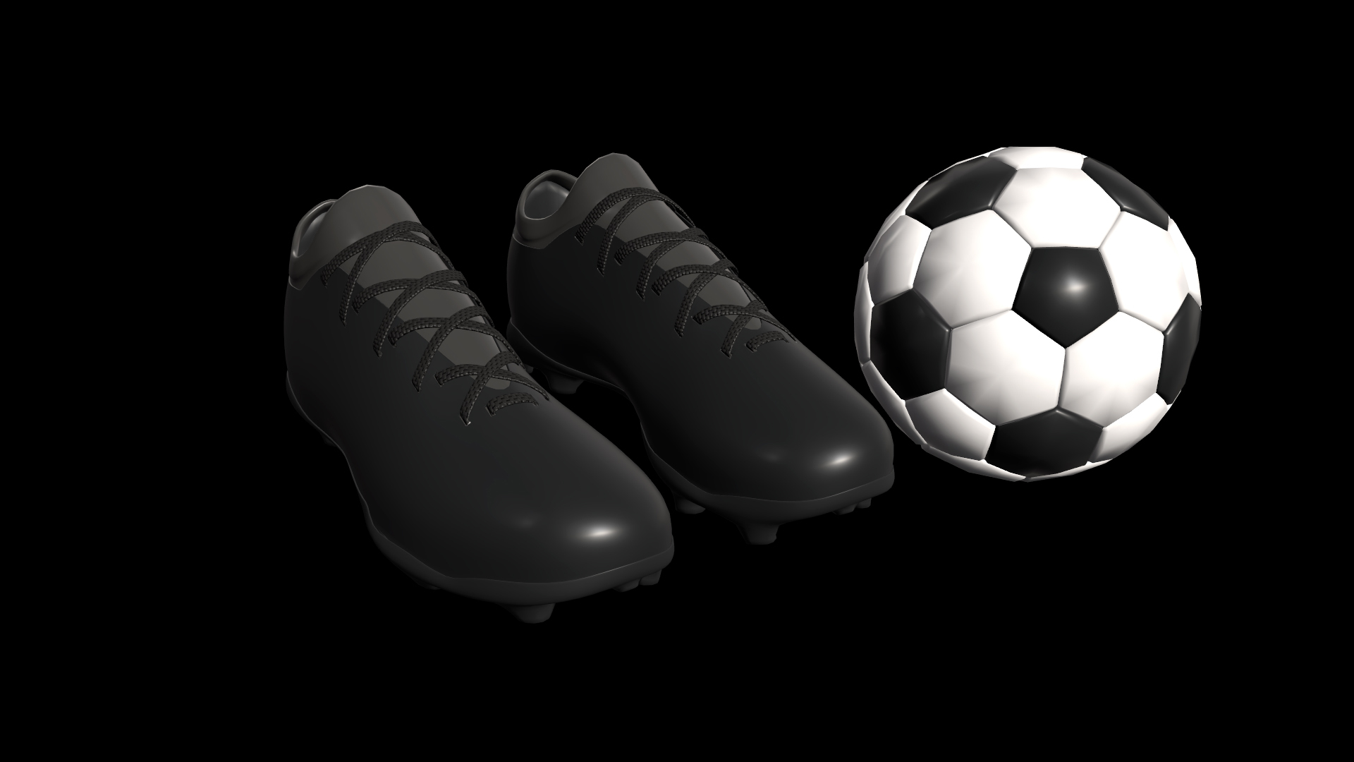Soccer Assets - Ball And Boots 3D - TurboSquid 2342111