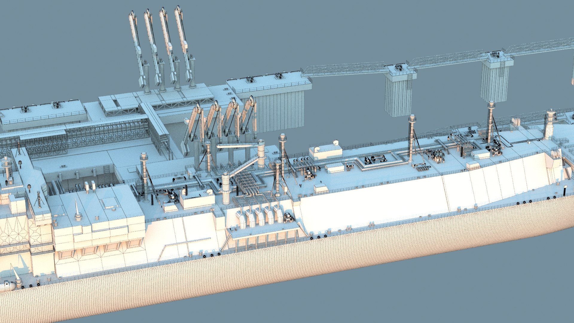 3D Model Seaport - TurboSquid 1965226