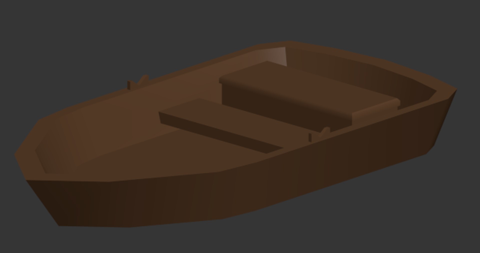 3D Basic Boat - TurboSquid 1481768