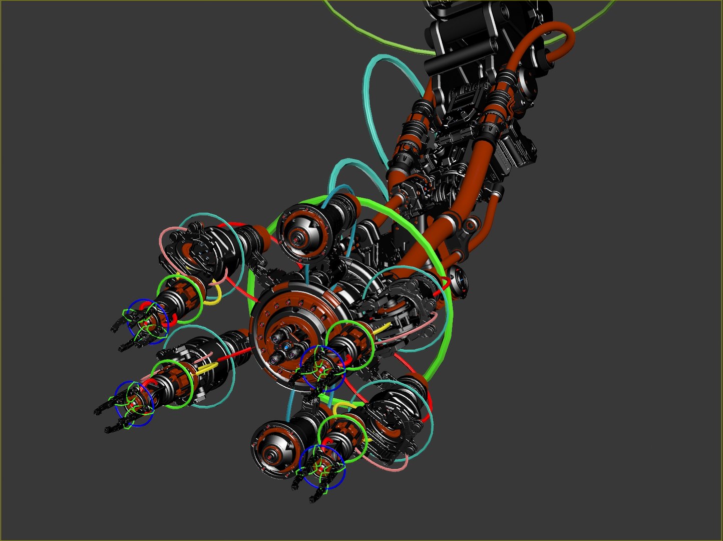 3D Assembly Robot Rigged - TurboSquid 1356813