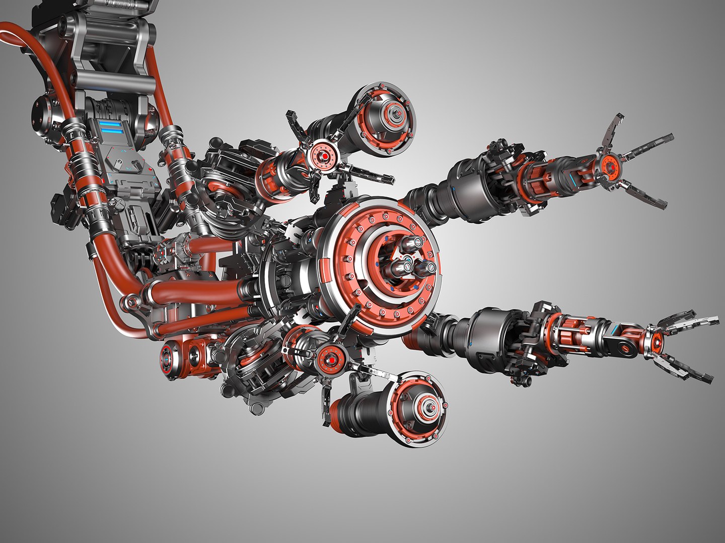 3D assembly robot rigged - TurboSquid 1356813