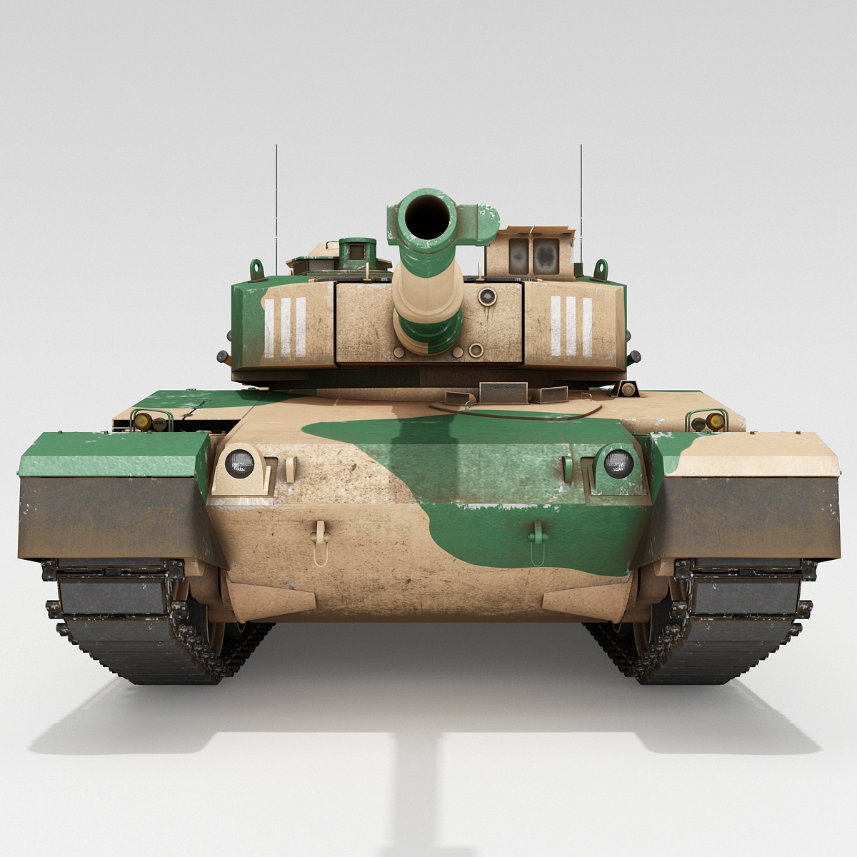 3d model japanese main battle tank