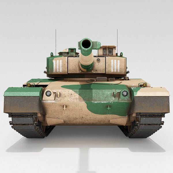 3d model japanese main battle tank