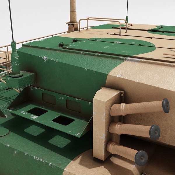 3d model japanese main battle tank