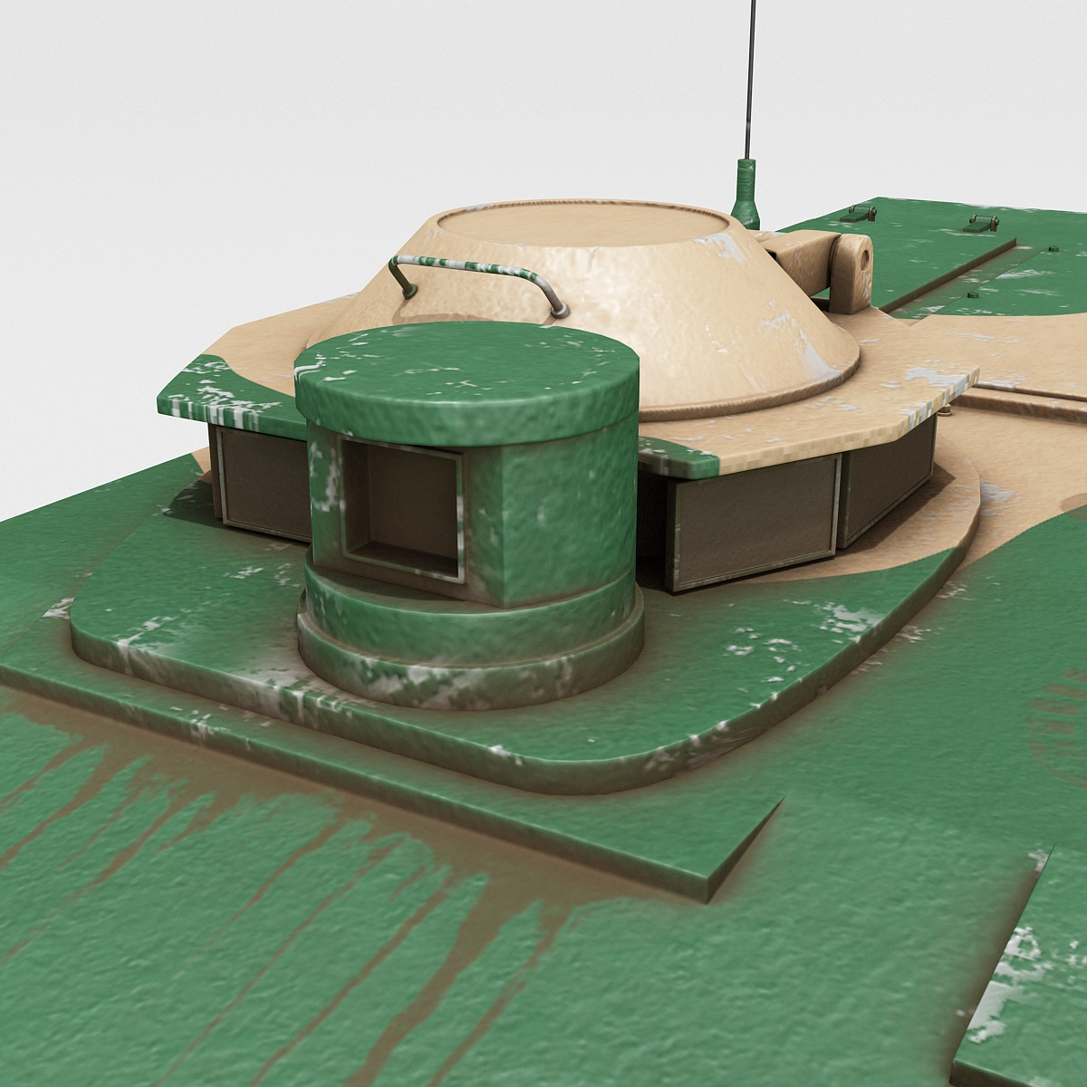 3d model japanese main battle tank