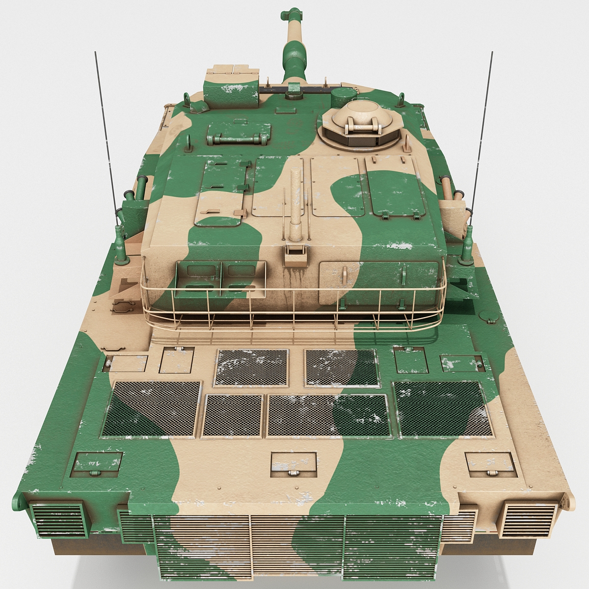 3d model japanese main battle tank