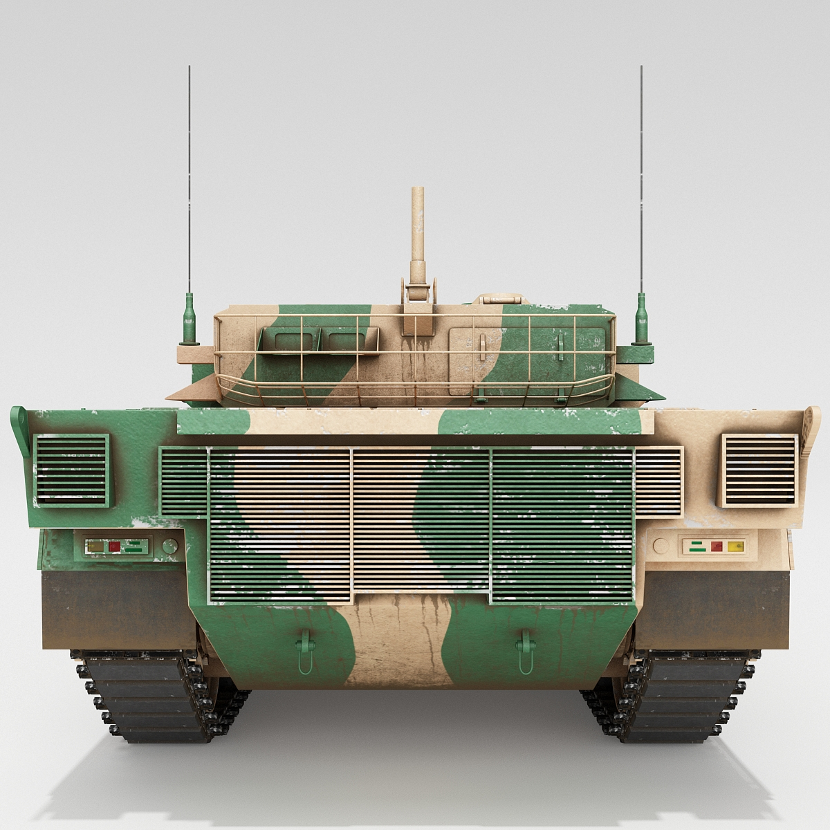 3d model japanese main battle tank