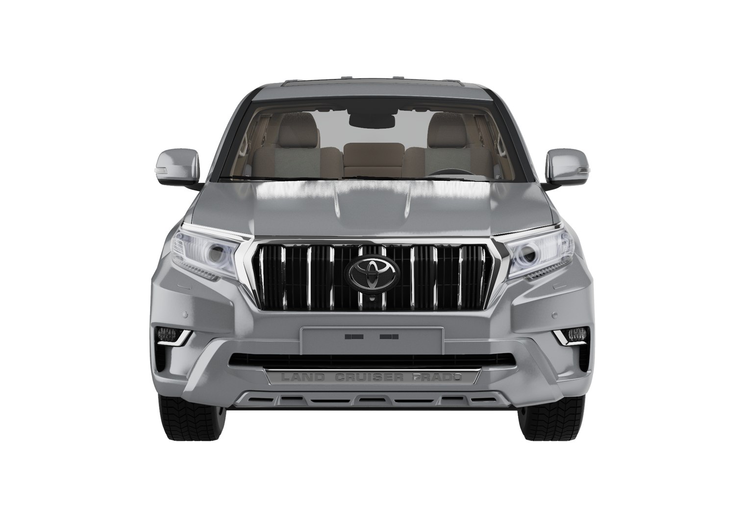 Toyota Land Cruiser Prado 3D Model - TurboSquid 2225155