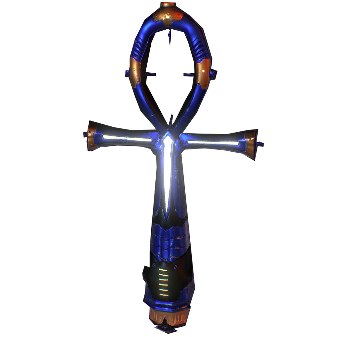 Ankh Futuristic Weapon HQ 3D - TurboSquid 1974002