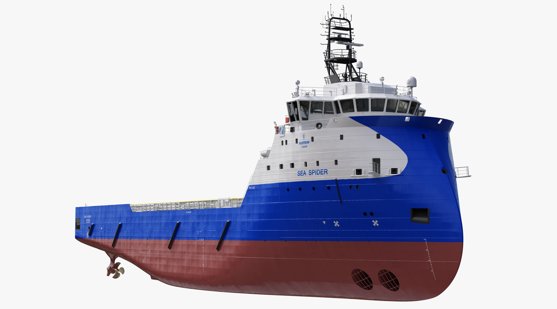 3D ulstein px105 sea spider - TurboSquid 1426933
