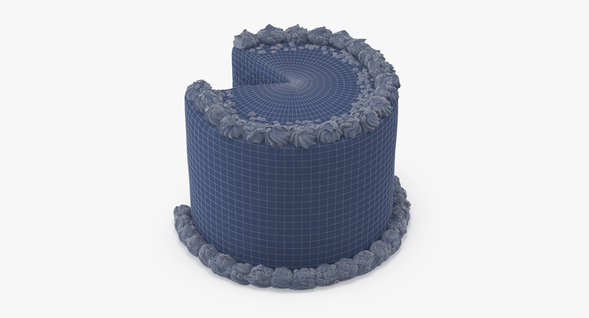 3d Model Of Cake 03