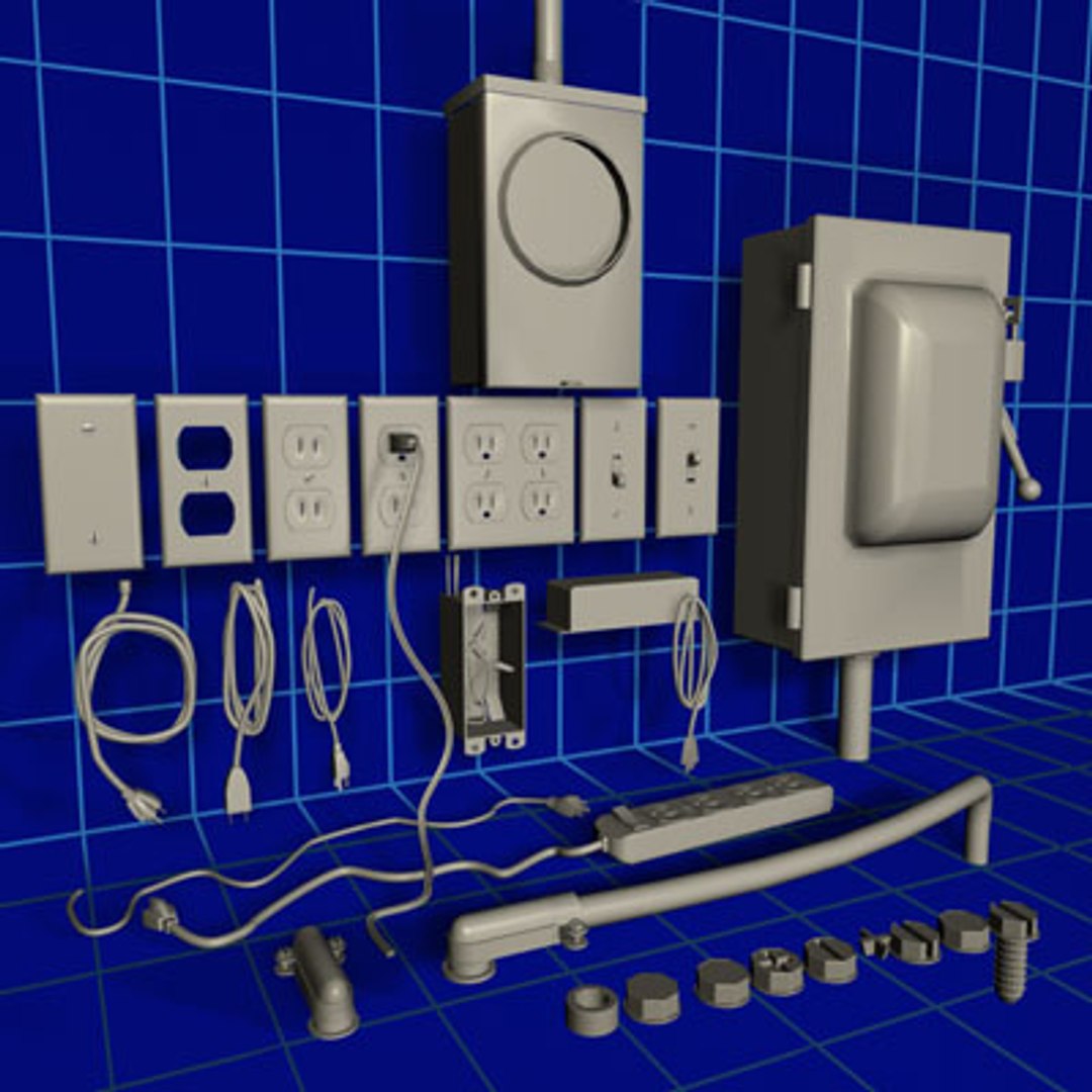 electrical supply 01 3ds