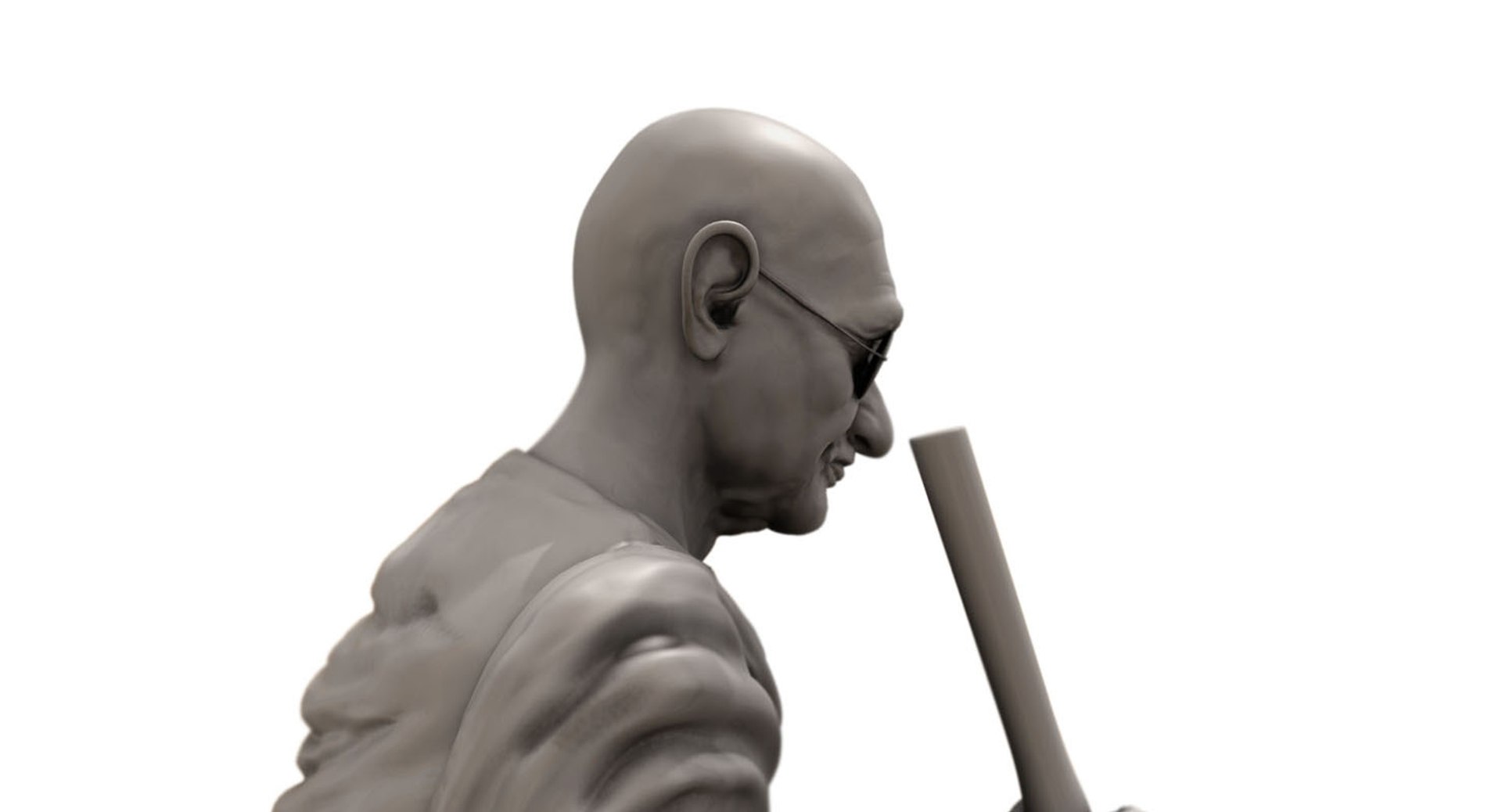 Mahatma Gandhi 3D Model - TurboSquid 1445110