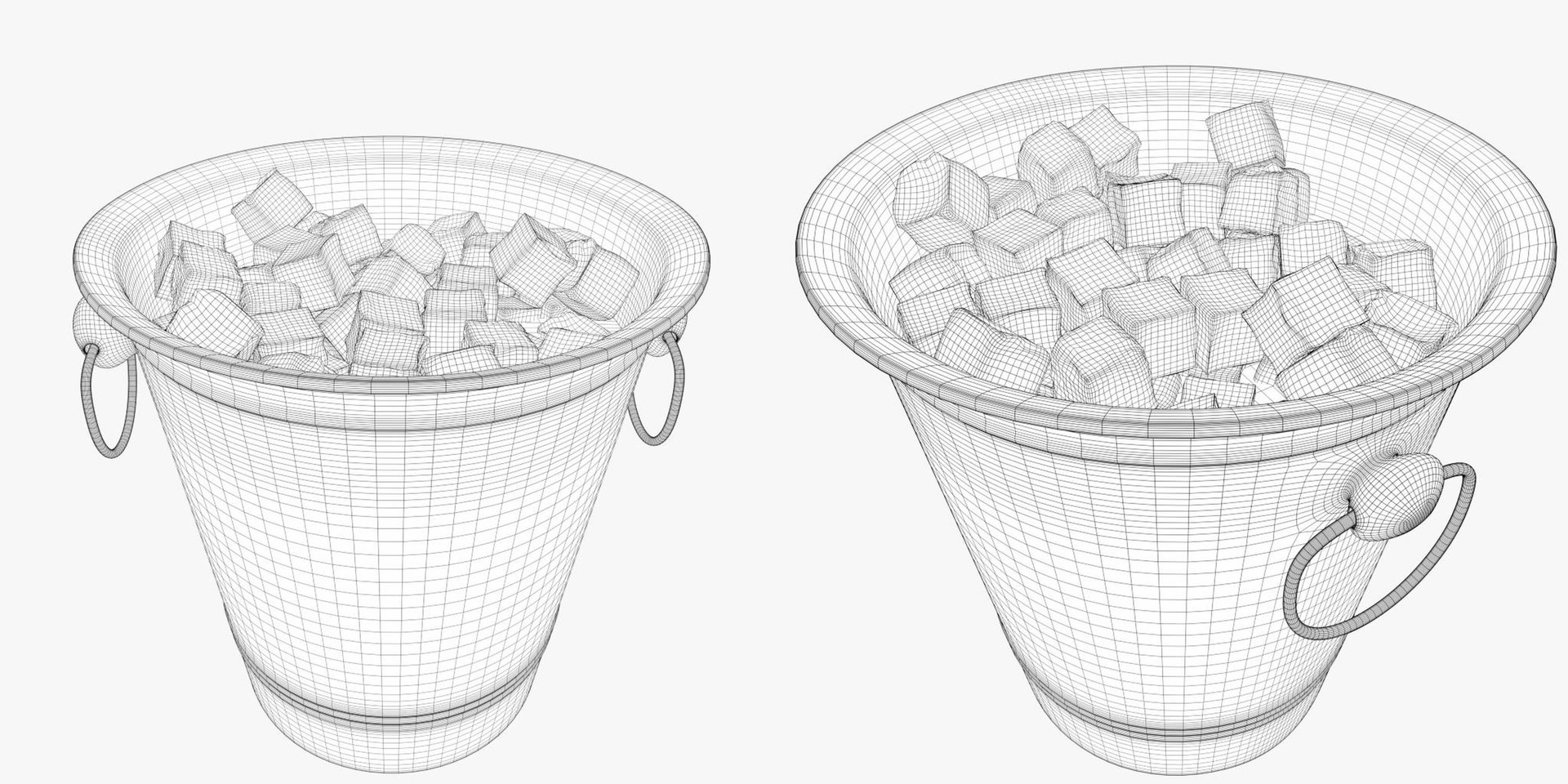 3D Ice Bucket Model - TurboSquid 1605670
