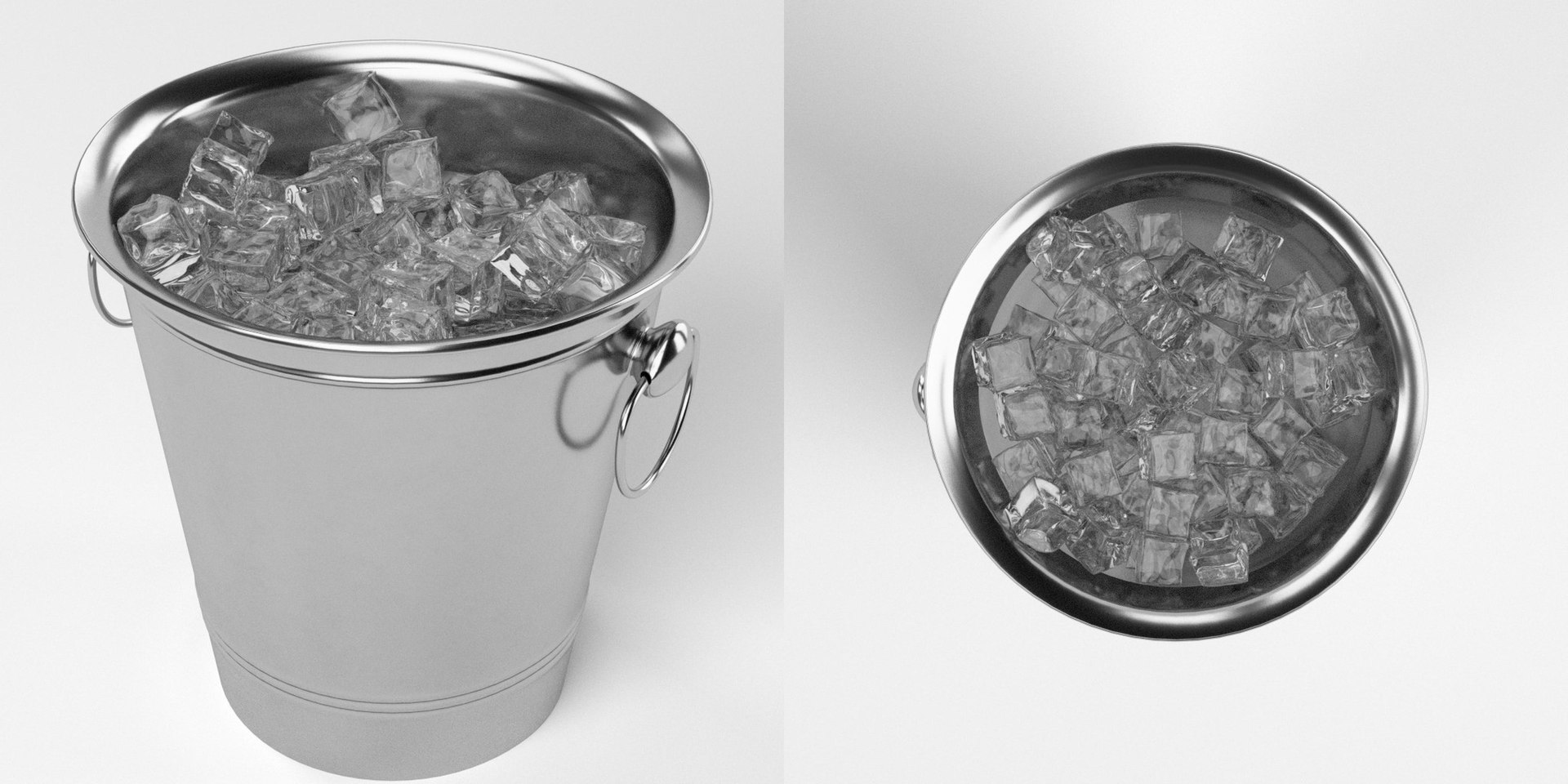 3D Ice Bucket Model - TurboSquid 1605670