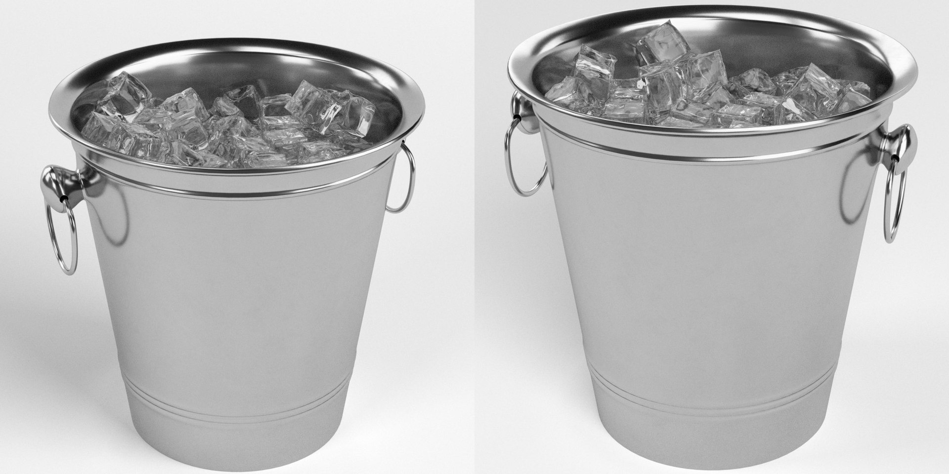 3D Ice Bucket Model - TurboSquid 1605670