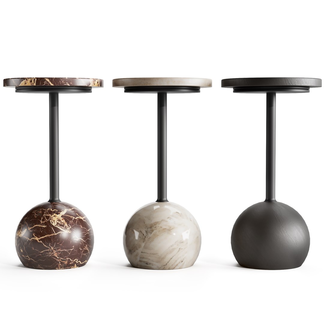 Four Hands Viola Accent Table 3D Model - TurboSquid 2001130