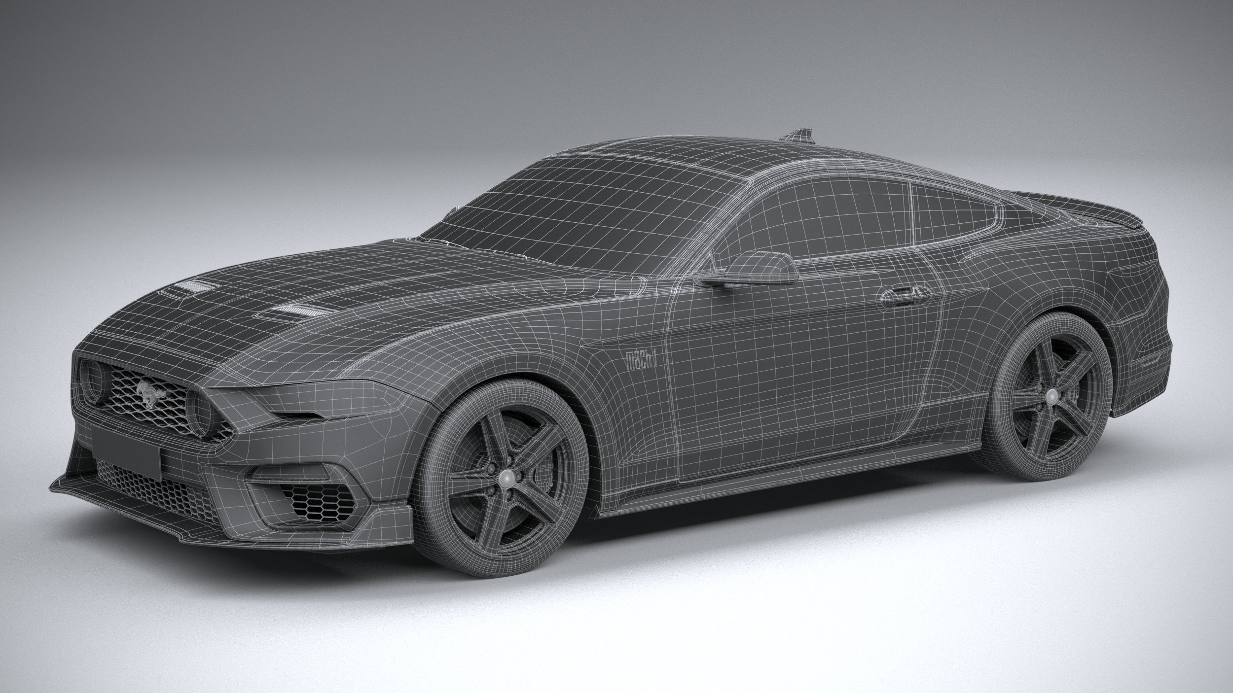 3D model mustang mach1 2021 - TurboSquid 1582440