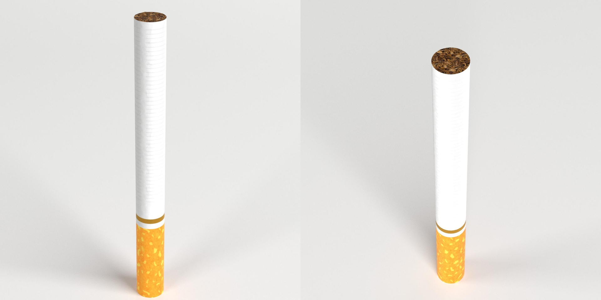 Cigarette production ready 3D model - TurboSquid 1409594