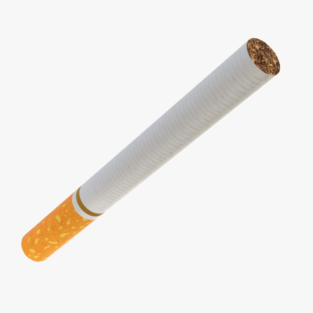 Cigarette Production Ready 3D Model - TurboSquid 1409594