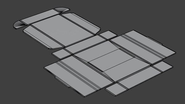 Small cardboard box animation 3D model - TurboSquid 1702076