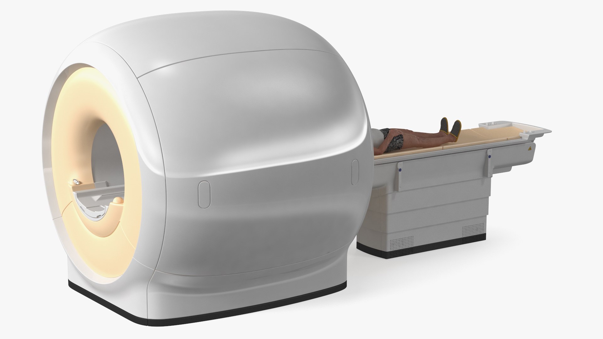 MRI Scanner Philips with Patient Rigged 3D model - TurboSquid 1855934