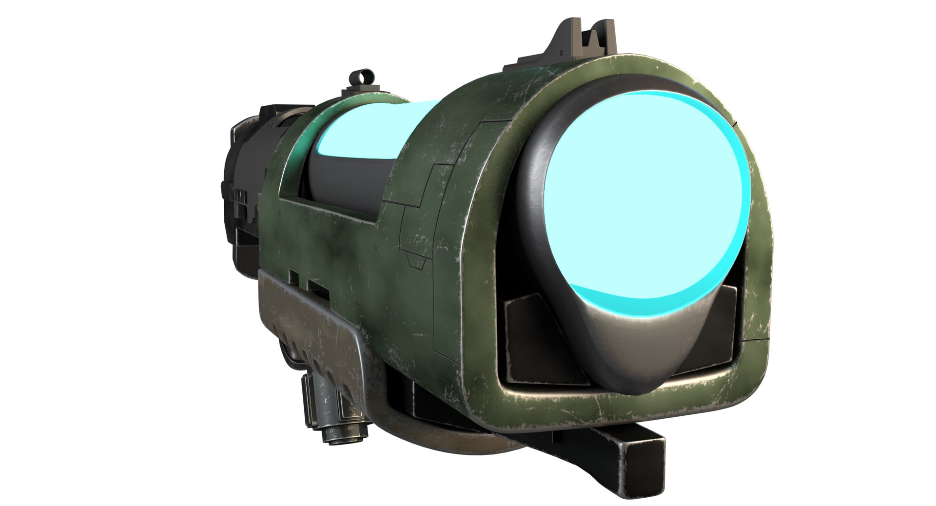 3D plasma rifle model - TurboSquid 1156491