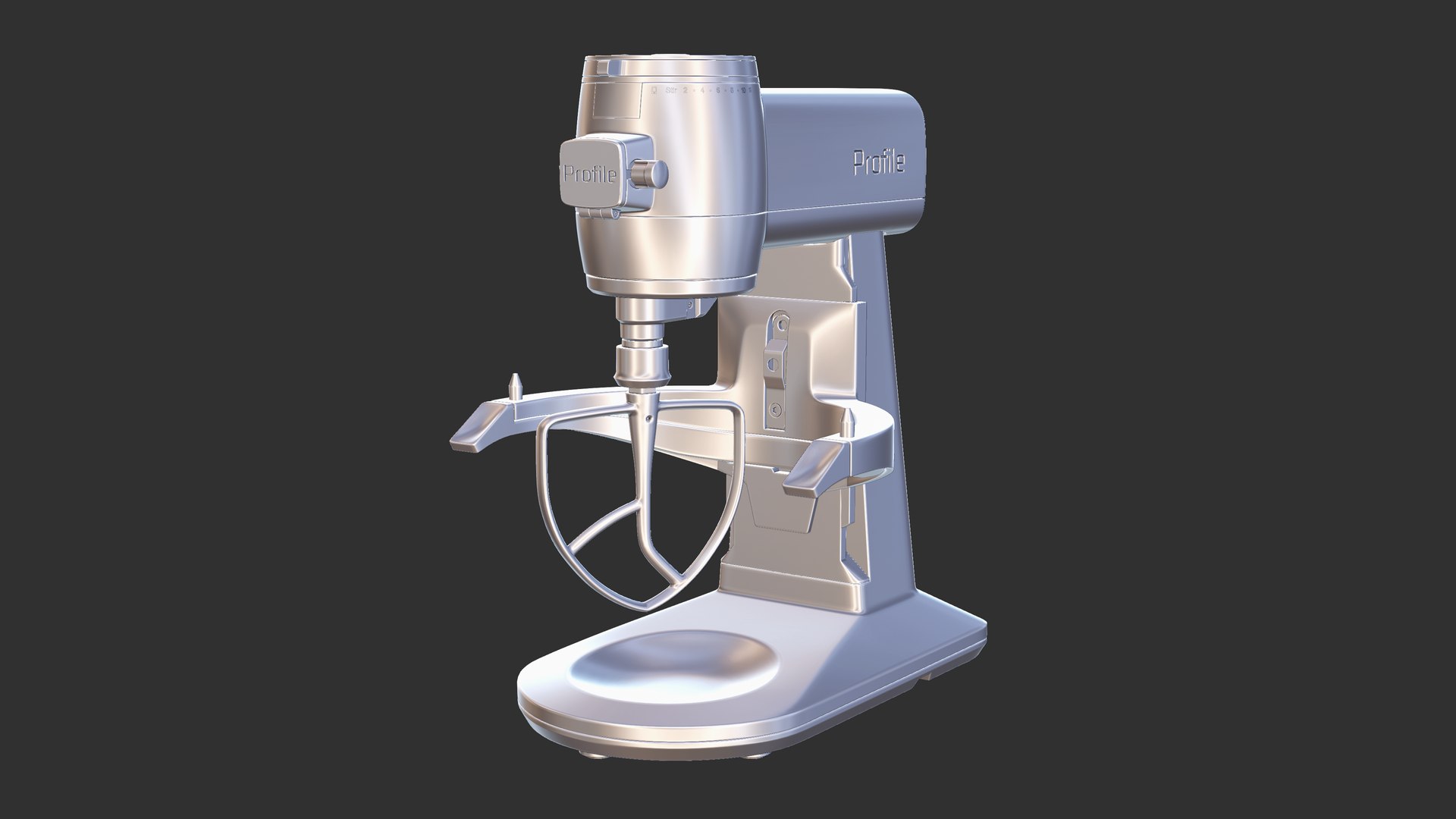 GE Profile Smart Mixer Appliance 3D - TurboSquid 2079736