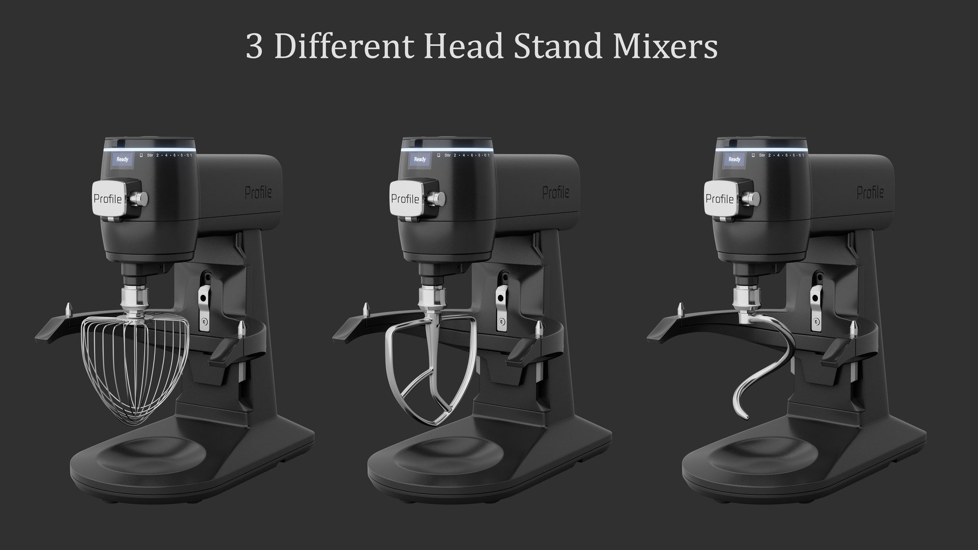 GE Profile Smart Mixer Appliance 3D - TurboSquid 2079736