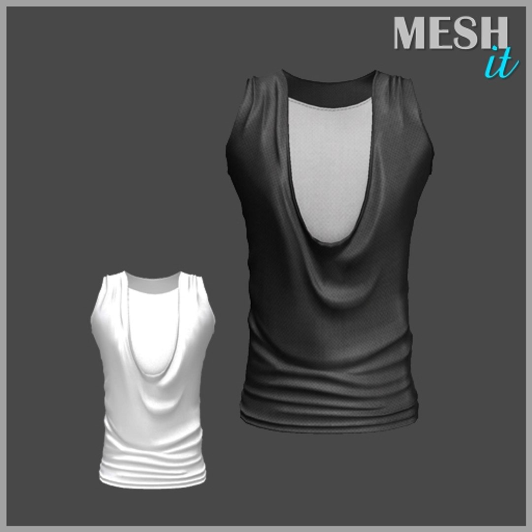 male tank 3d model