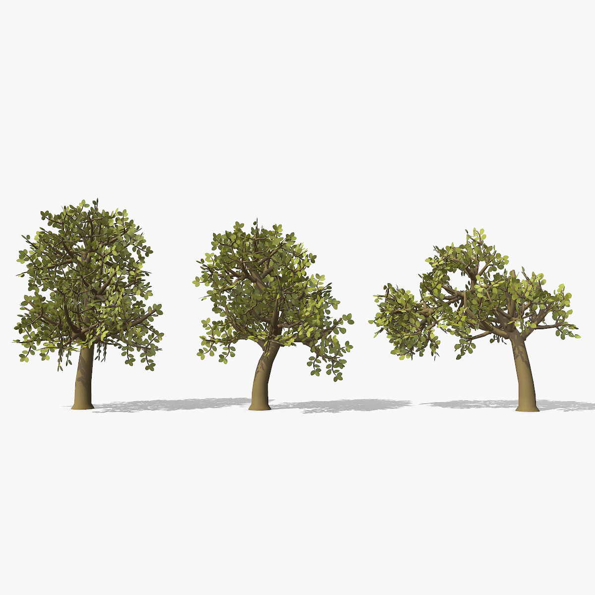 3D Low-Poly Stylized Trees - TurboSquid 1888561