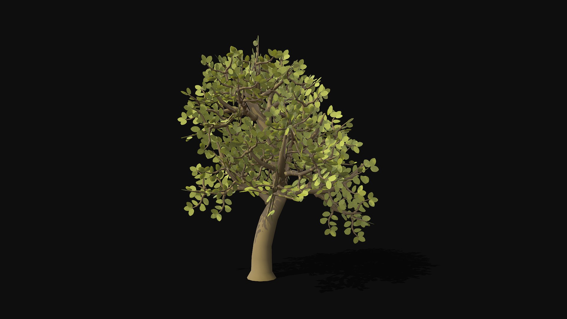 3D Low-Poly Stylized Trees - TurboSquid 1888561