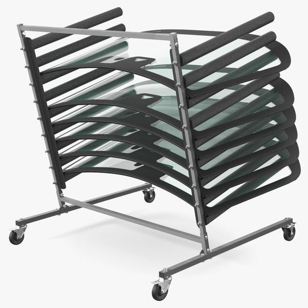 modelo 3d Rack con parabrisas automático - TurboSquid 2384797