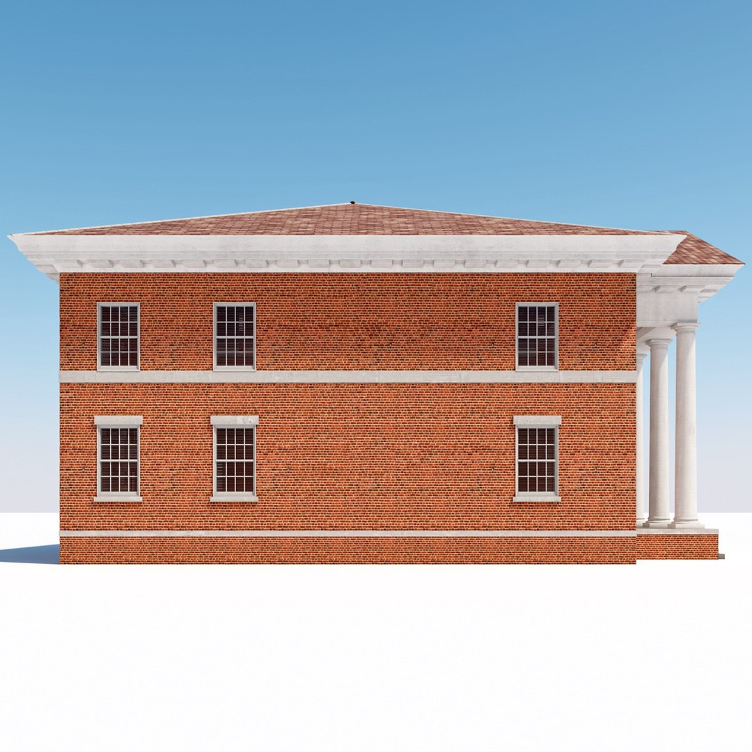 3d Model Courthouse Building