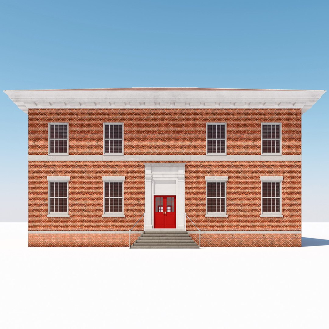 3d model courthouse building