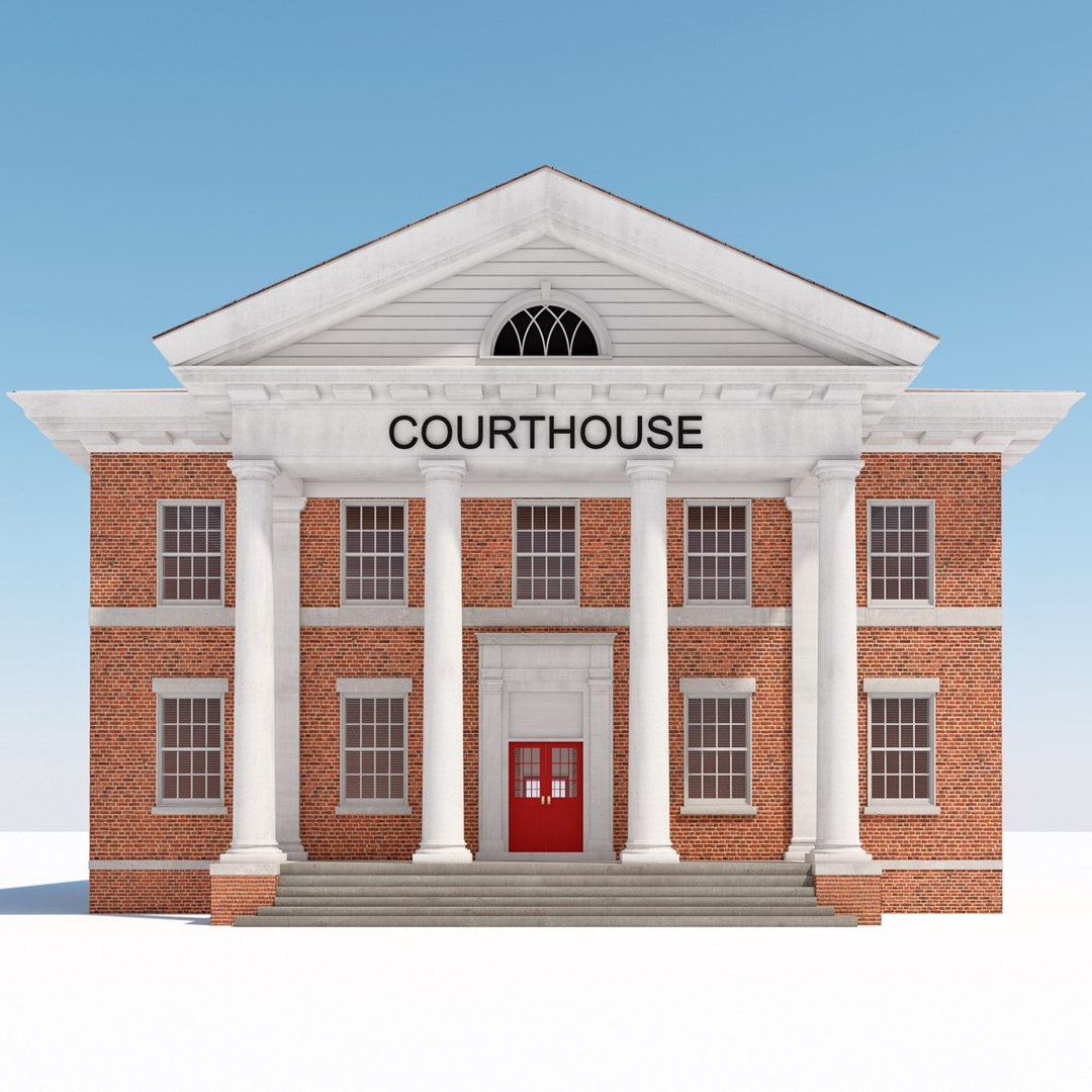 3d Model Courthouse Building