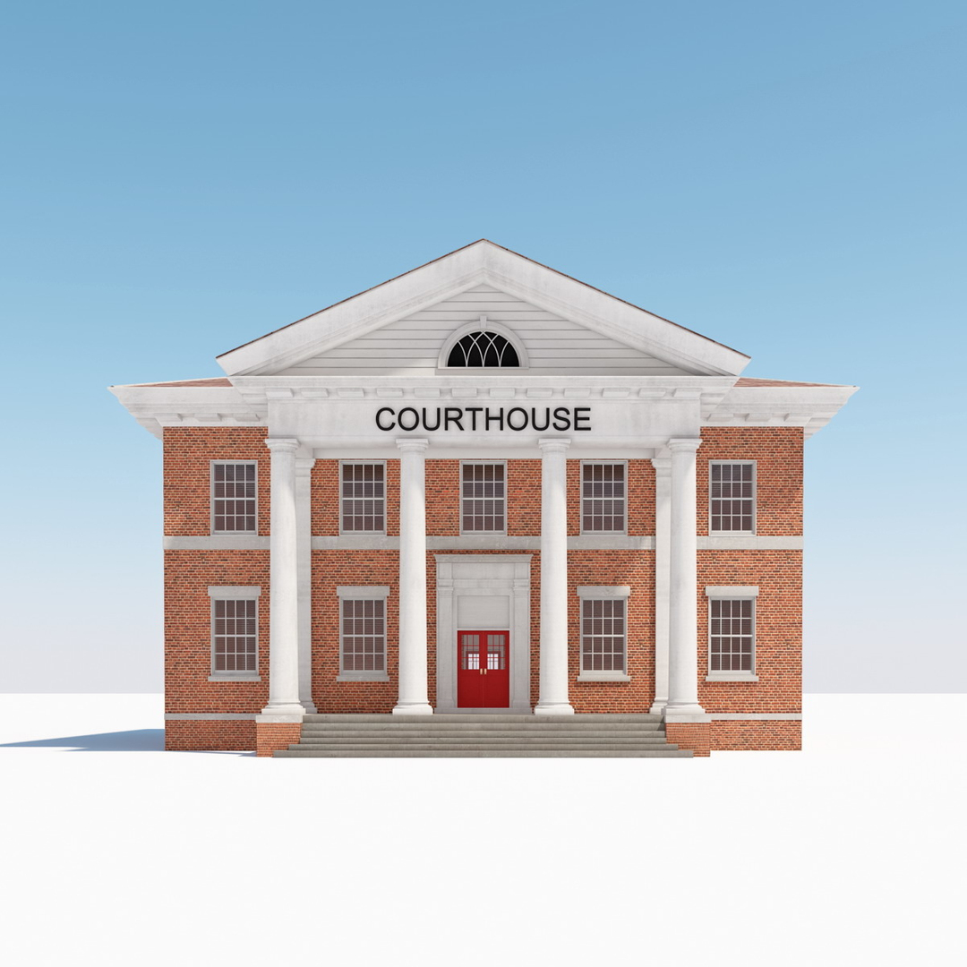 3d Model Courthouse Building