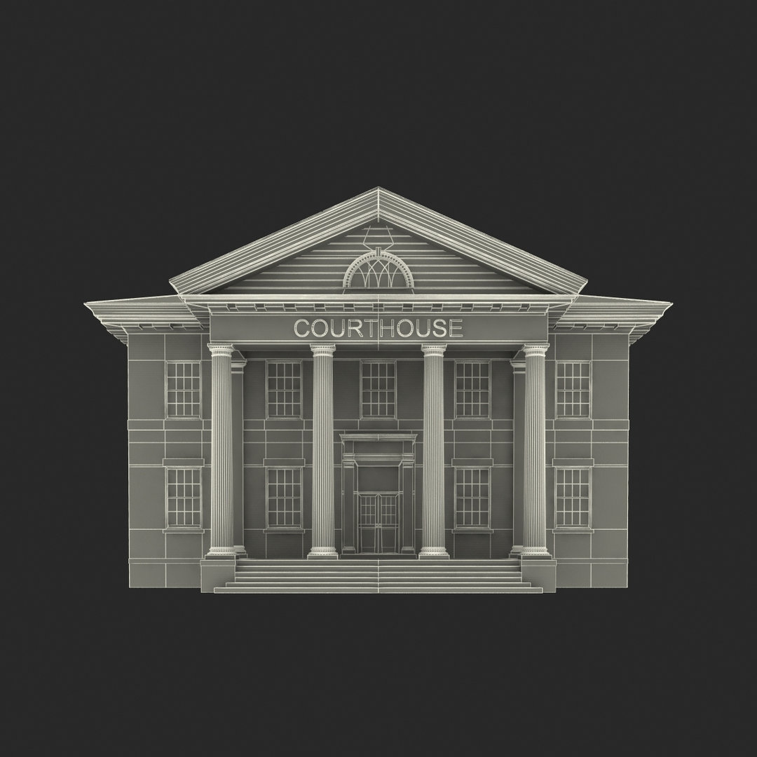 3d Model Courthouse Building