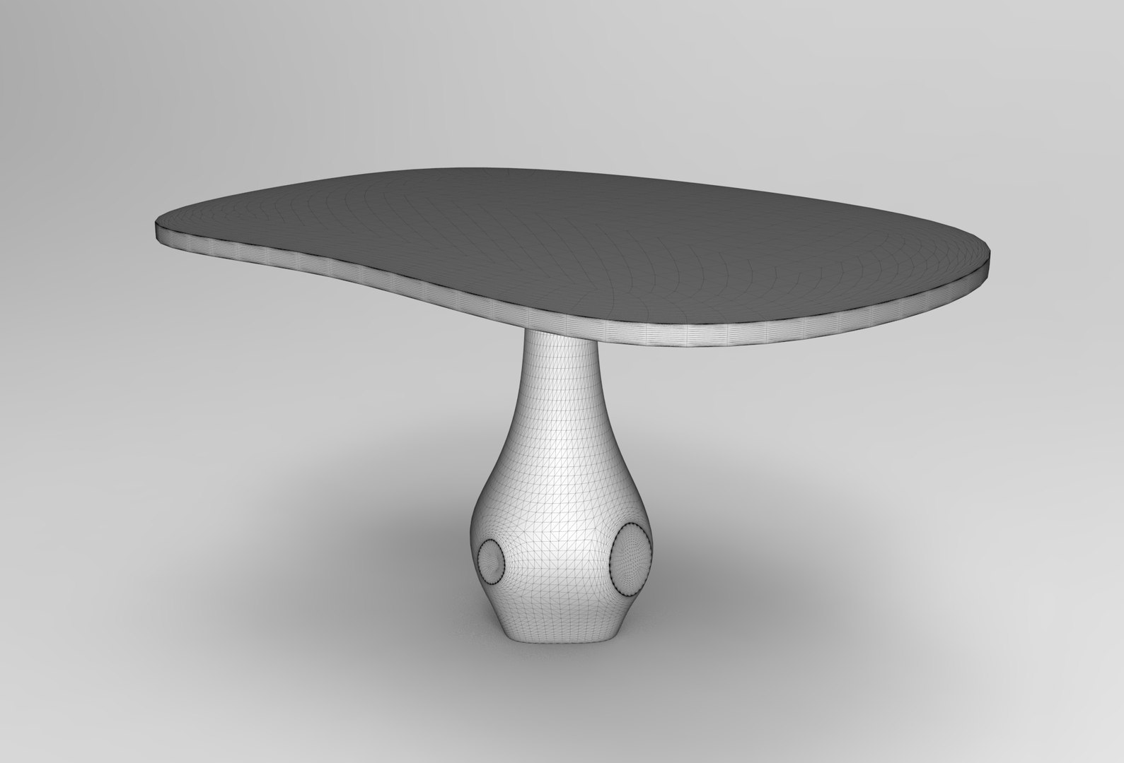 3D Honfi Dining Table - TurboSquid 2254155