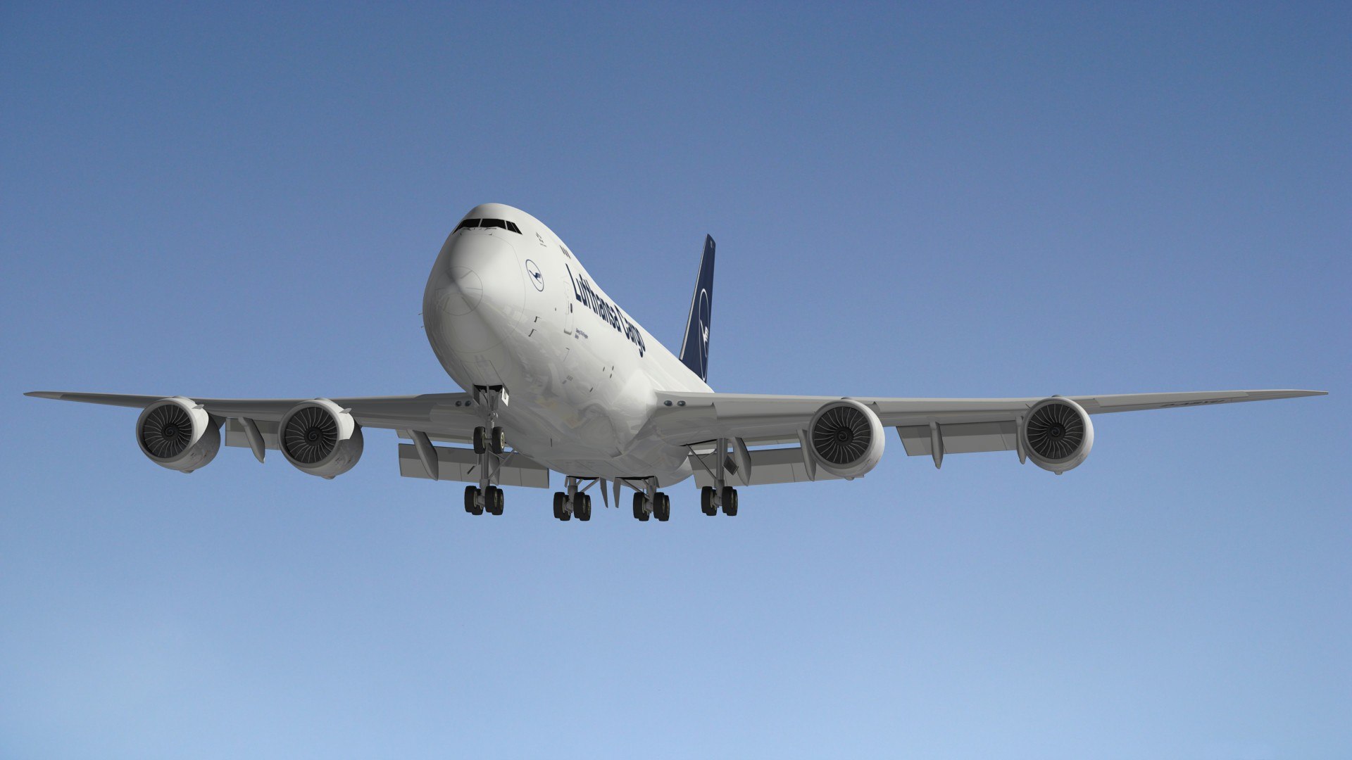 3D B748 F Lufthansa Cargo - TurboSquid 2196926