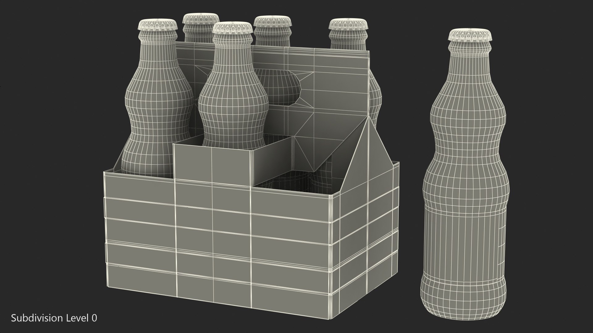 Fanta bottle package 3D model - TurboSquid 1451111