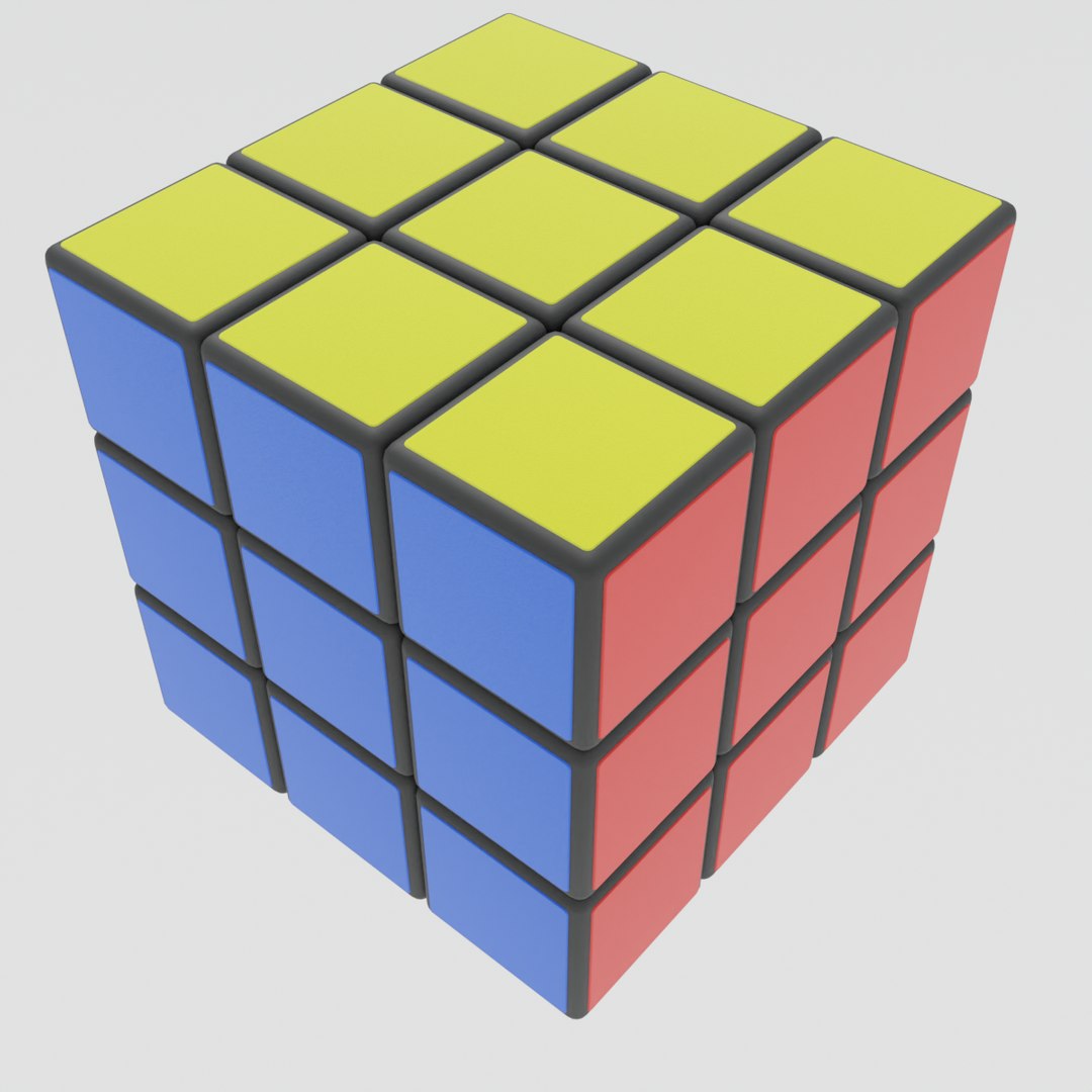 3D Rubiks Cube - TurboSquid 2073481