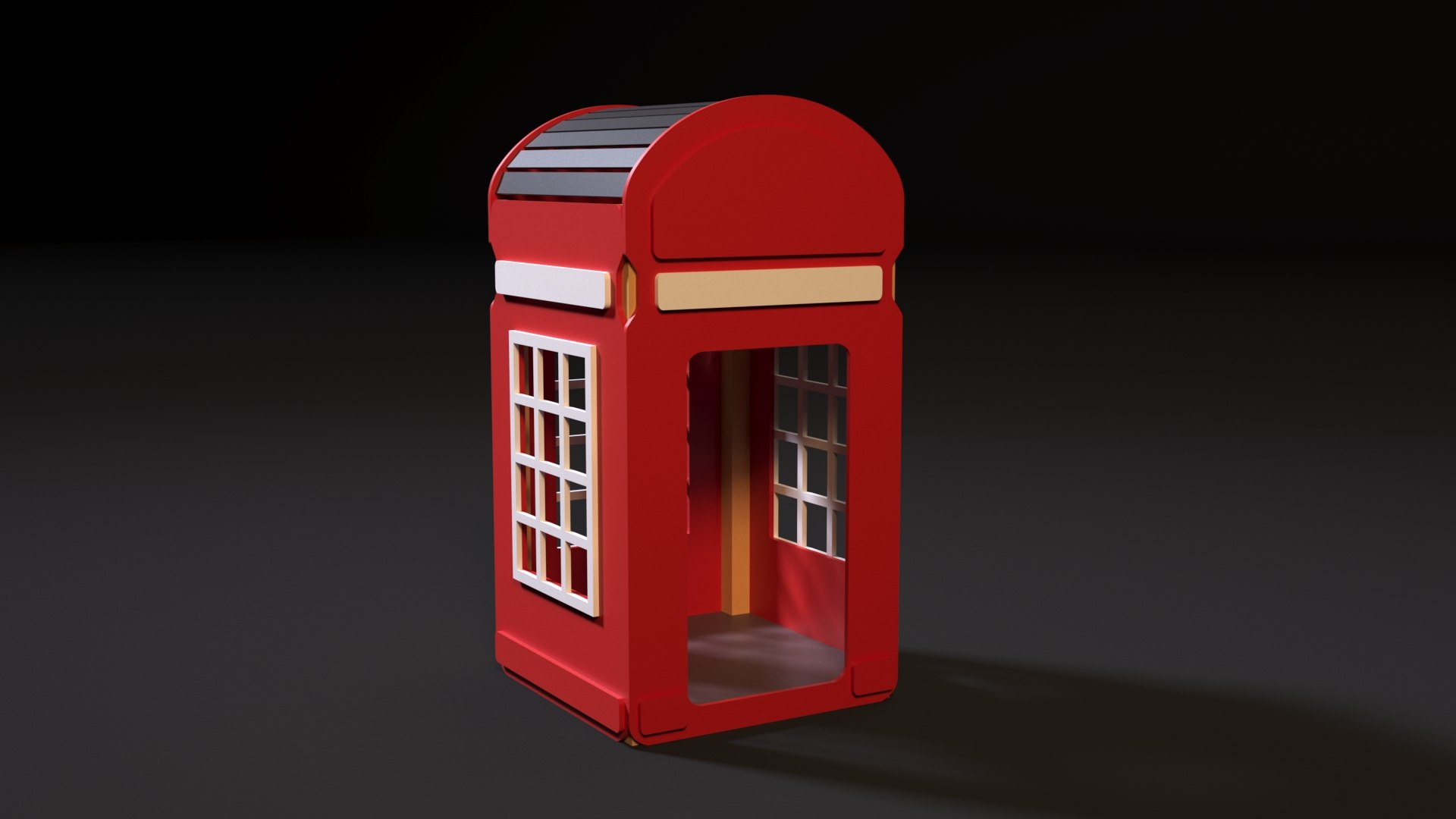 3D House Booth London Model - TurboSquid 1738542