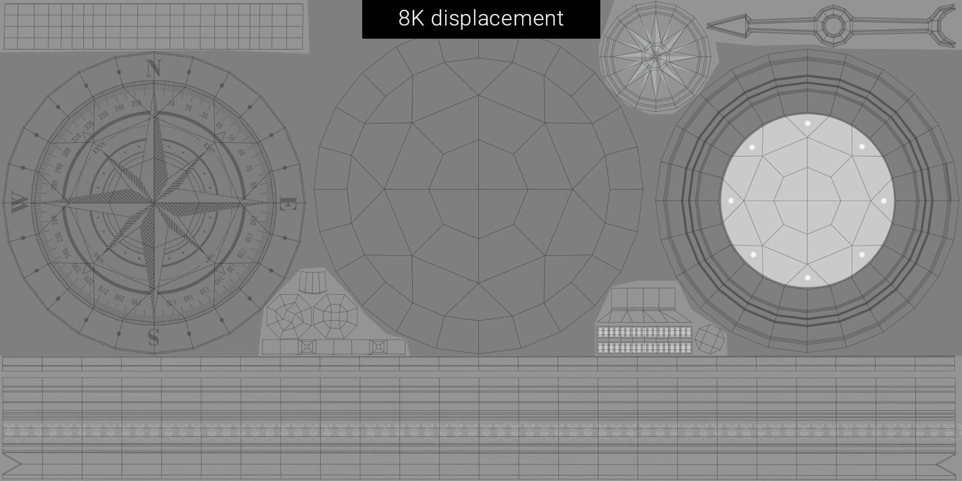 Compass pbr 3D - TurboSquid 1490284