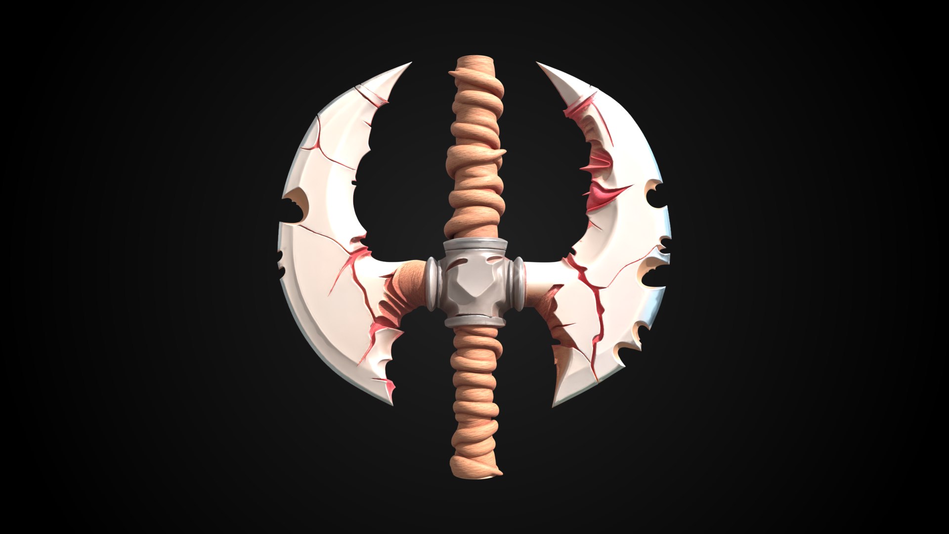 3D Model Stylized Orc Sword - Gorecleaver - Game Ready - TurboSquid 2440966