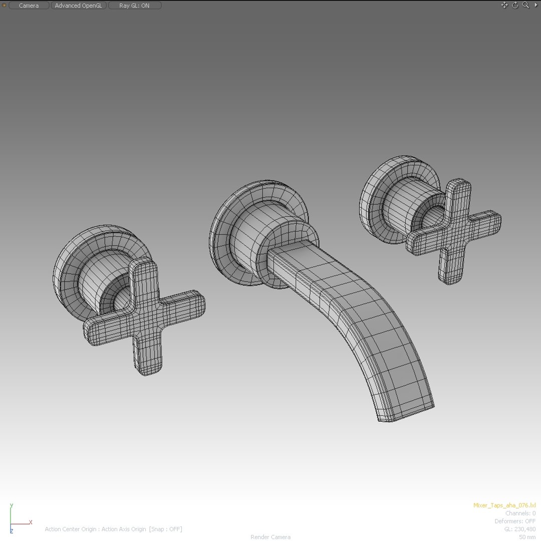 Mixer Tap 3d Model