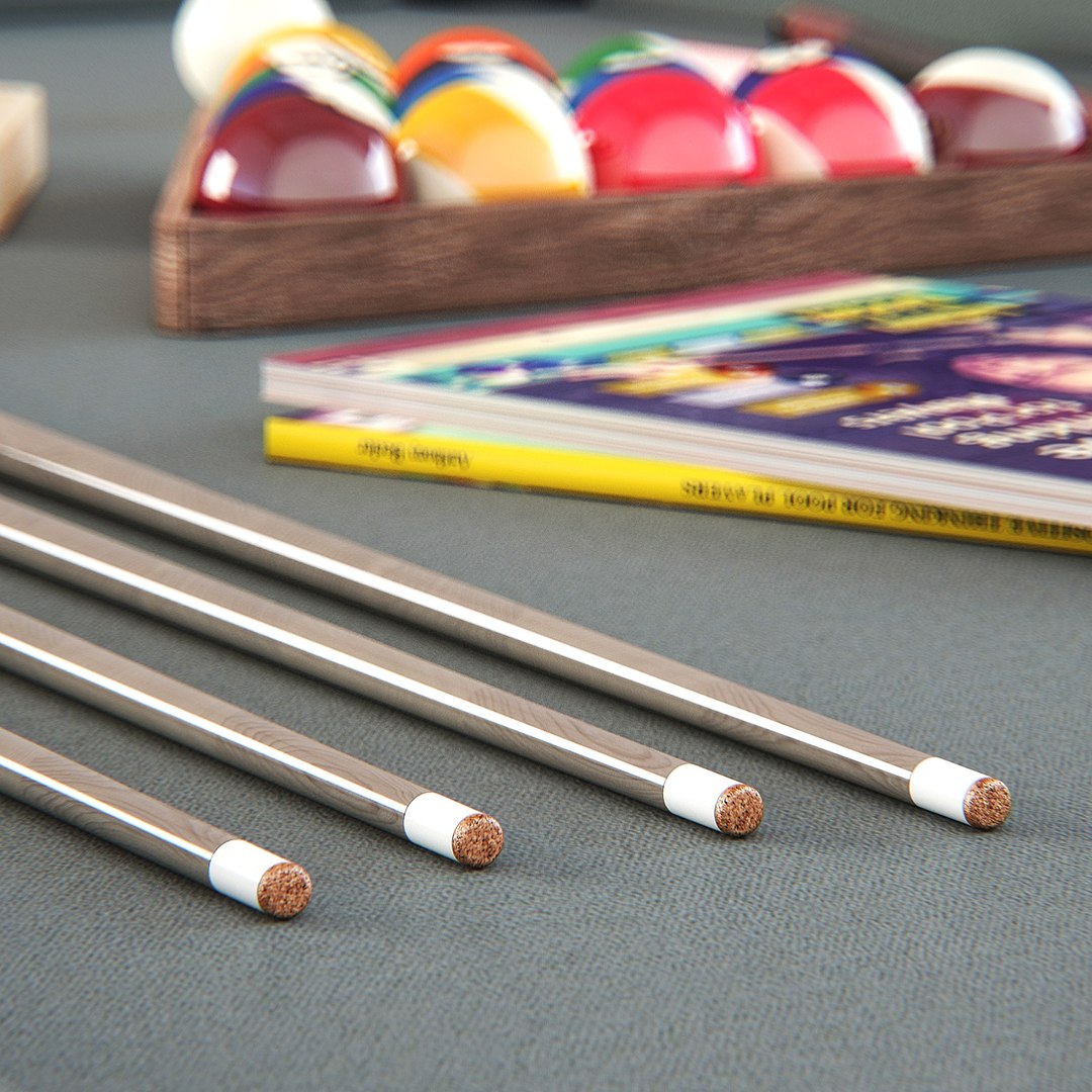 3d Cue Pool Table Billiards