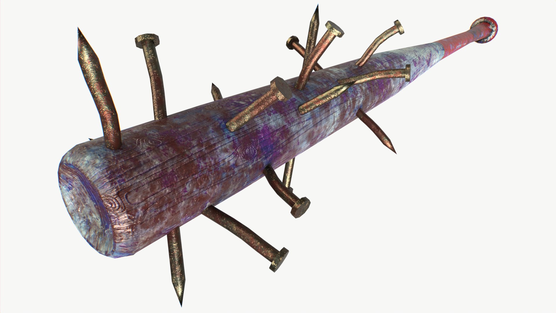 3D Zombie Bat Ready For Video Game PBR Game Ready - TurboSquid 2249477